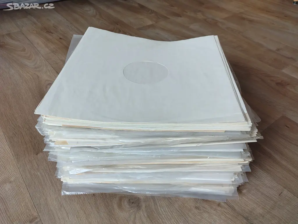 Vnitřní papírové a igelitové obaly na LP desky 8kg - Libštát - Bazar ...