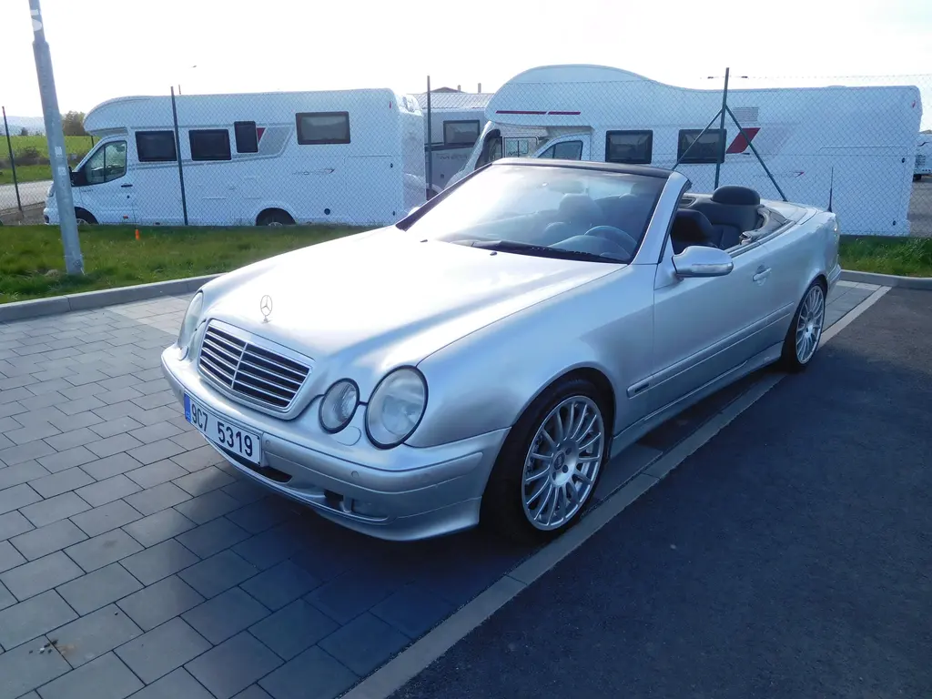 Mercedes-Benz CLK 200 2.0 i Cabrio, 100 kW, Kůže - České Budějovice ...