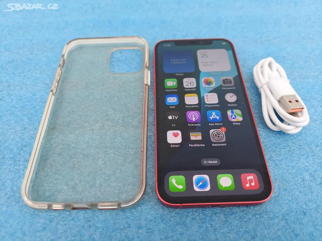 IPHONE 12 - 64GB - TOP STAV - RED - Ústí nad Labem, Ústí nad Labem-centrum - Bazar - Sbazar.cz