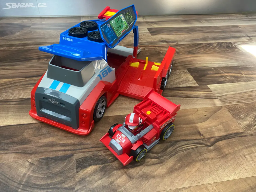 Tlapková patrola auto Pit stop - Úvaly - Bazar - Sbazar.cz