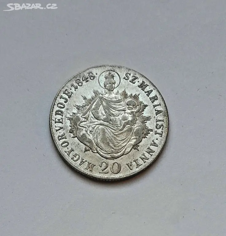 20 Krejcar 1848 K.B. Ferdinand V. - Most - Bazar - Sbazar.cz