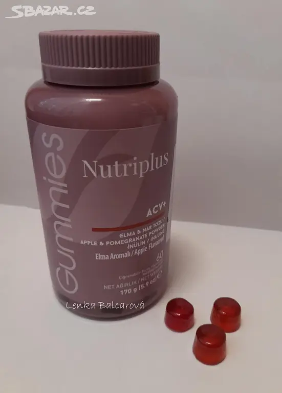 Gummies NUTRIPLUS ACV+ GUMOVÉ BONBONY - Česká Skalice, Malá Skalice ...