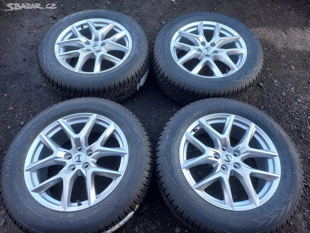 Prodám NOVOU sadu Orig kol Volvo 235/60R18 M+S - Kadaň - Bazar - Sbazar.cz