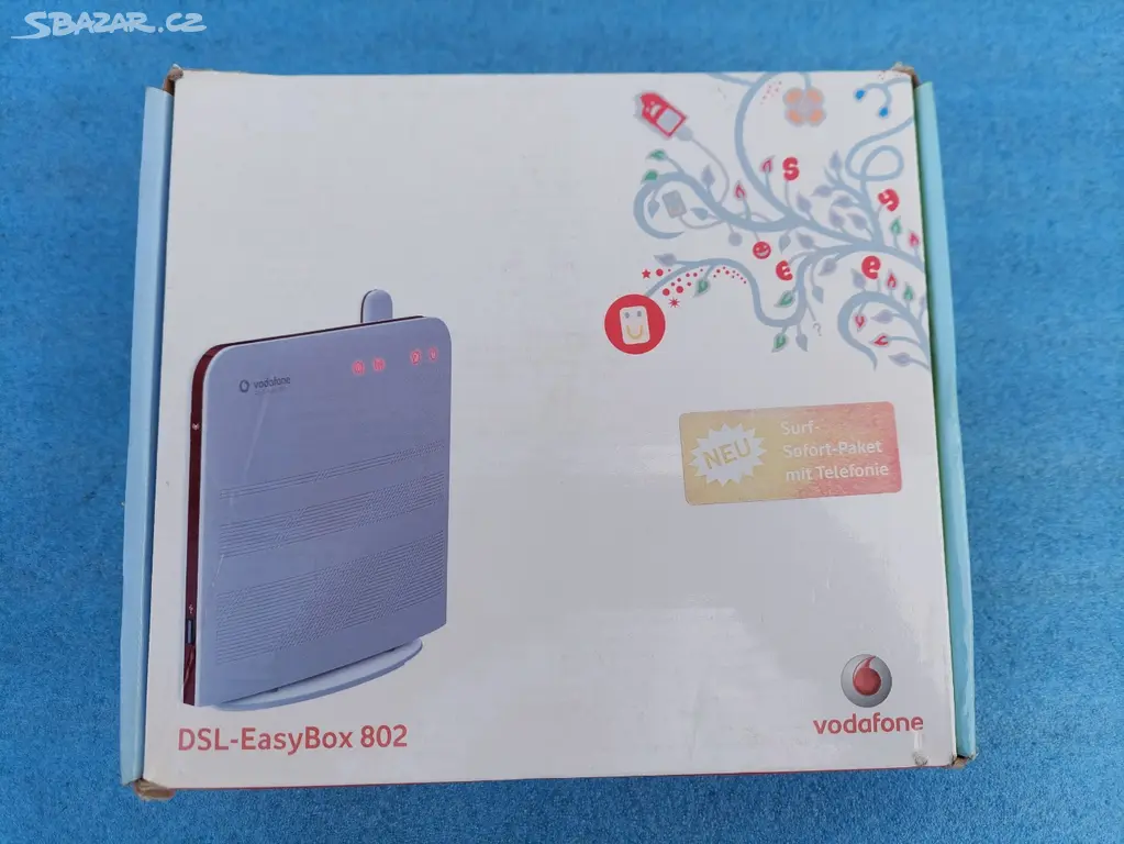 WI-FI ROUTER VODAFONE EASY BOX 802 - NOVÝ - Ústí nad Labem - Bazar ...