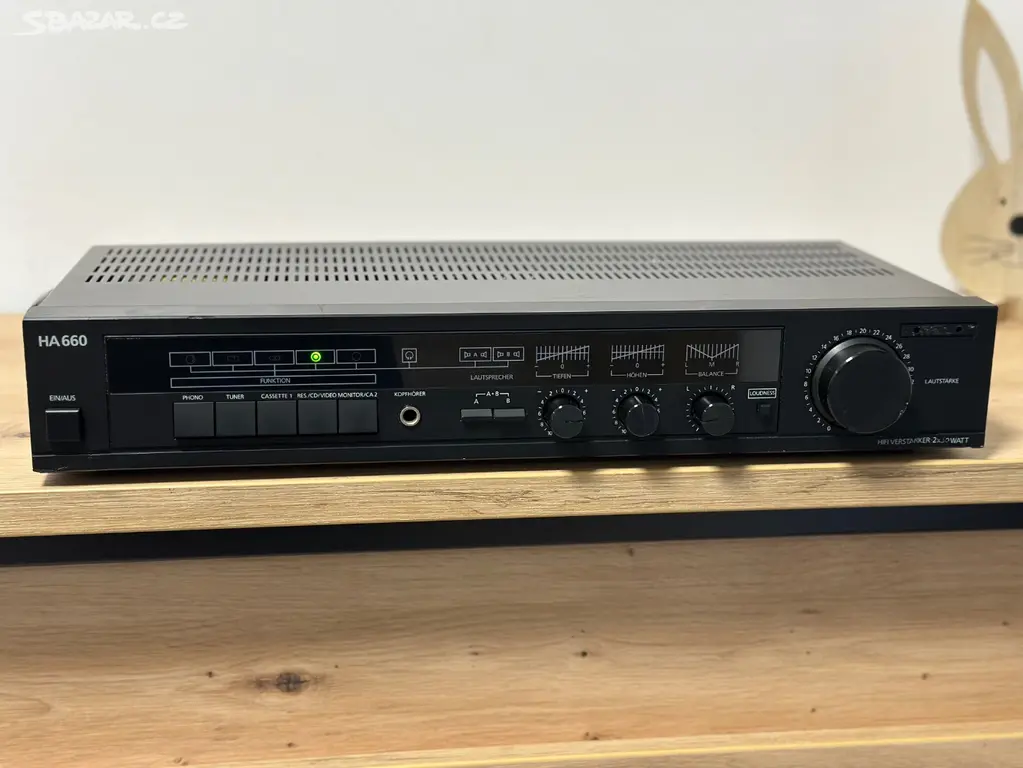 TELEFUNKEN HA 660 STEREO ZESILOVAČ NA DÍLY ! - Broumov - Bazar - Sbazar.cz