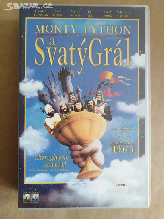 Monty Python a Svatý Grál - VHS kazeta - Praha, Chodov - Bazar - Sbazar.cz