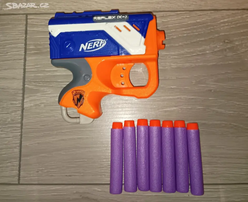 Nerf N Strike Elite reflex blaster + 7 nábojů - Pardubice - Bazar ...
