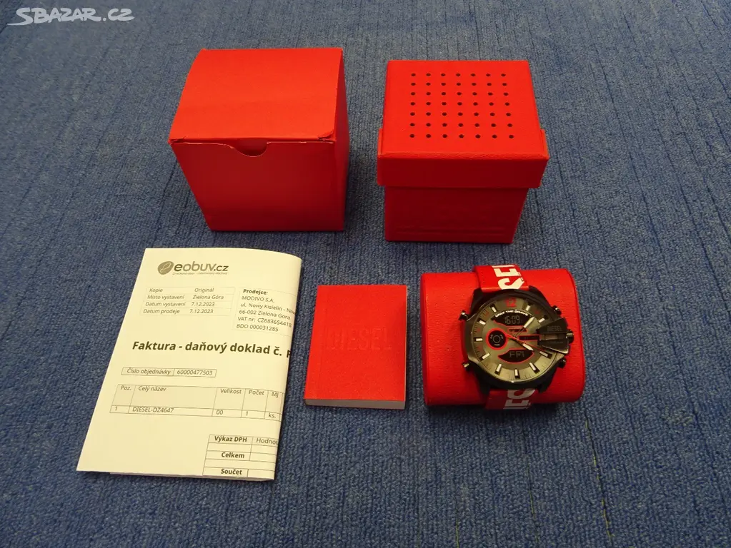 Zánovní hodinky DIESEL Mega Chief DZ4647 v záruce - Polička - Bazar ...