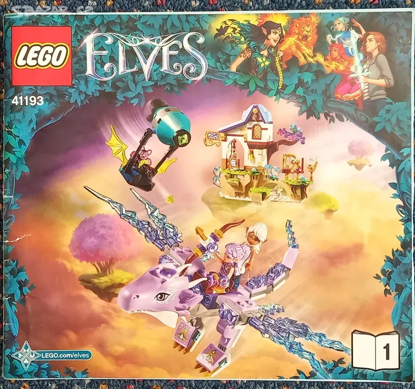 Lego Elves 41193 - Aira & the Song of Wind Dragon - Praha, Horní ...