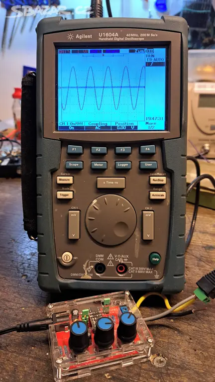 Agilent (Keysight) U1604A 40MHz, 2 Ch. osciloskop - České Budějovice ...