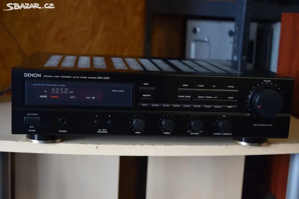 DENON DRA-335R VÝBORNÝ STEREO RECEIVER !! - Broumov - Bazar - Sbazar.cz
