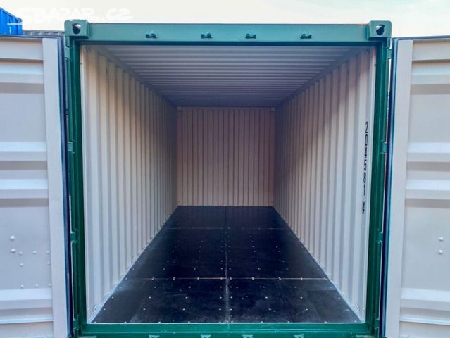 Lodní kontejner 20 v zelené barvě po jedné cestě-B - Třebíč - Bazar ...