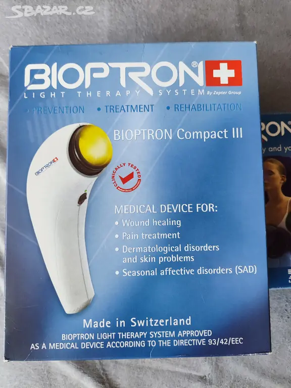 Biolampa ZEPTER BIOPTRON Compact III - Blansko - Bazar - Sbazar.cz