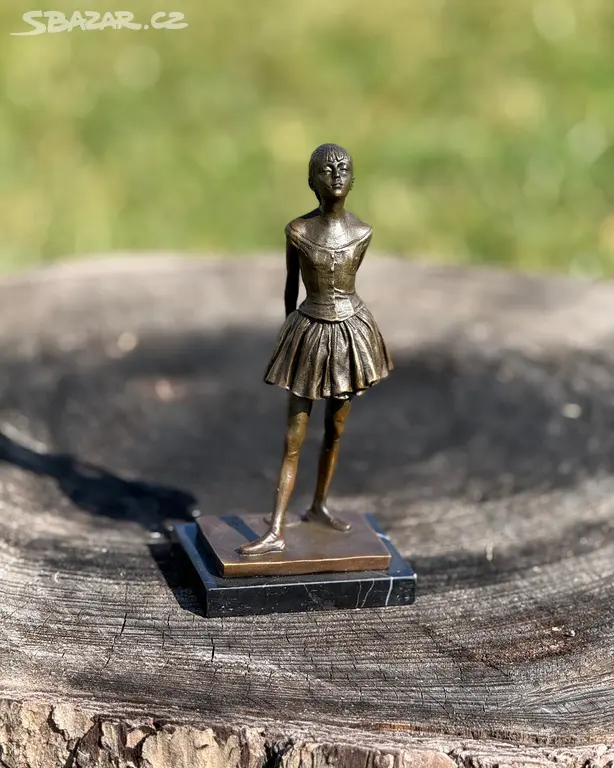 Bronzová socha Tanečnice baletka Degas figurína - Praha, Chodov - Bazar ...