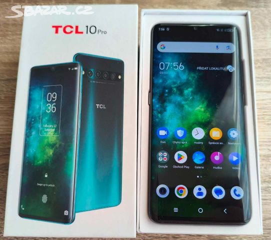 TCL 10 PRO v super stavu, originál balení - Bukovina - Bazar - Sbazar.cz