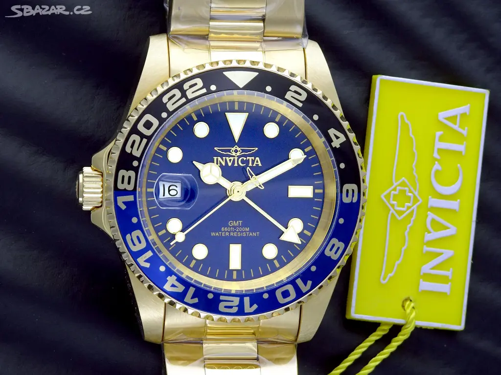 Invicta Pro Diver 43964 GMT lefty - Praha, Chodov - Bazar - Sbazar.cz