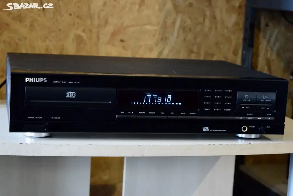 PHILIPS CD 732 VÝBORNÝ CD PŘEHRÁVAČ !! - Broumov - Bazar - Sbazar.cz