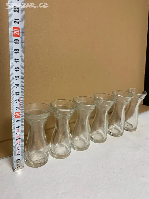 Skleněný panák starý 6 kusů - Praha - Bazar - Sbazar.cz