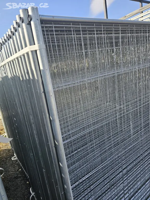 Kvalitní mobilní stavební ploty! NOVÁ GENERACE - Praha - Bazar - Sbazar.cz