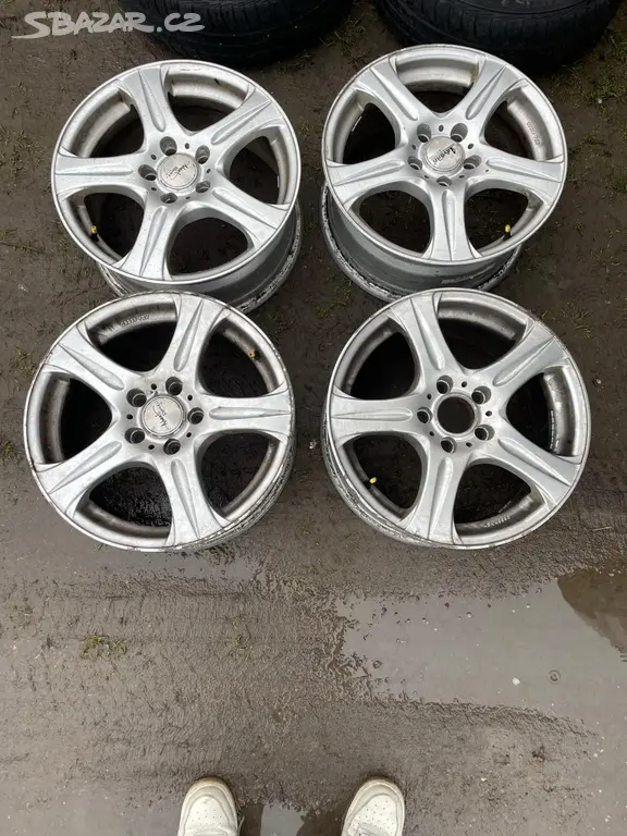 Ford Renault 5x108 16 alu kola ještě je mám - Most - Bazar - Sbazar.cz