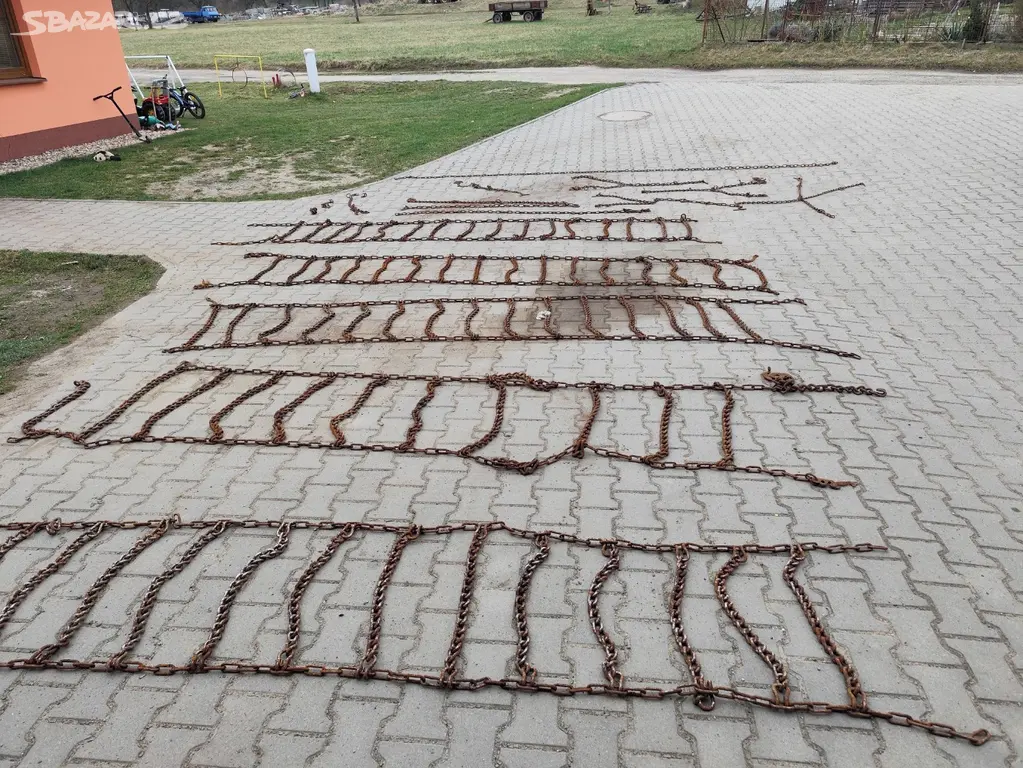 Snehove retezy na traktor - Křetín - Bazar - Sbazar.cz