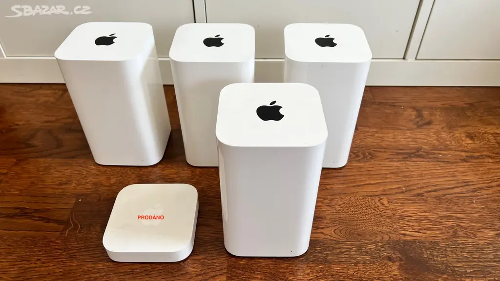 4x apple airport extreme modem - Praha - Bazar - Sbazar.cz