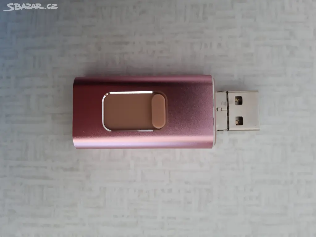 Nový flash disk 128GB, pink, metal - Trutnov, Střední Předměstí - Bazar ...