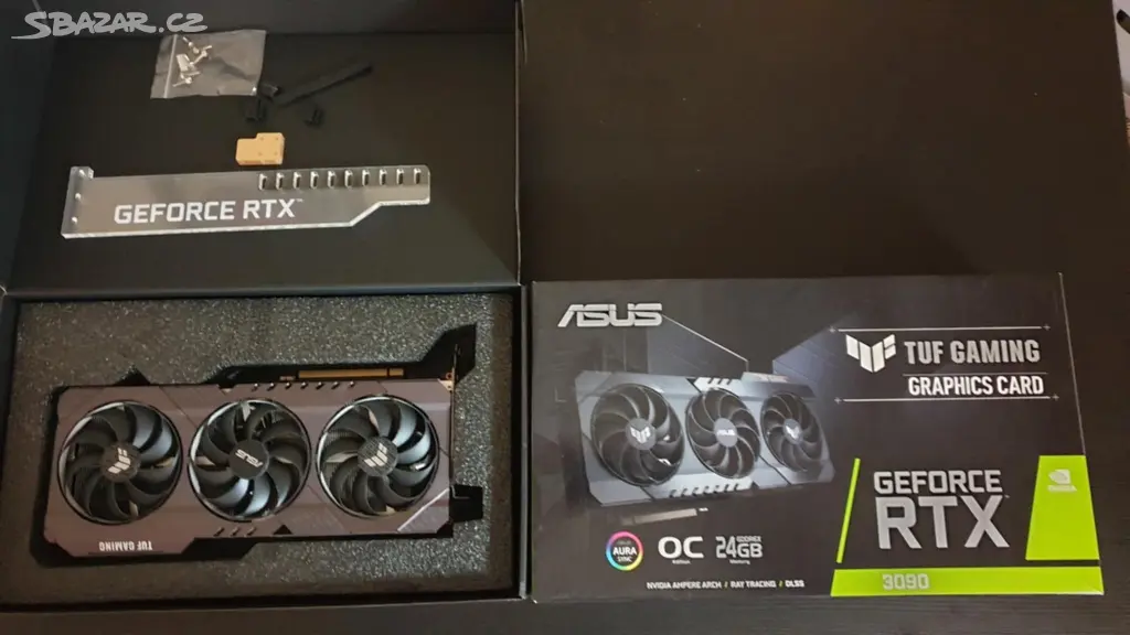RTX 3090 ASUS TUF Gaming 24gb - Smiřice - Bazar - Sbazar.cz