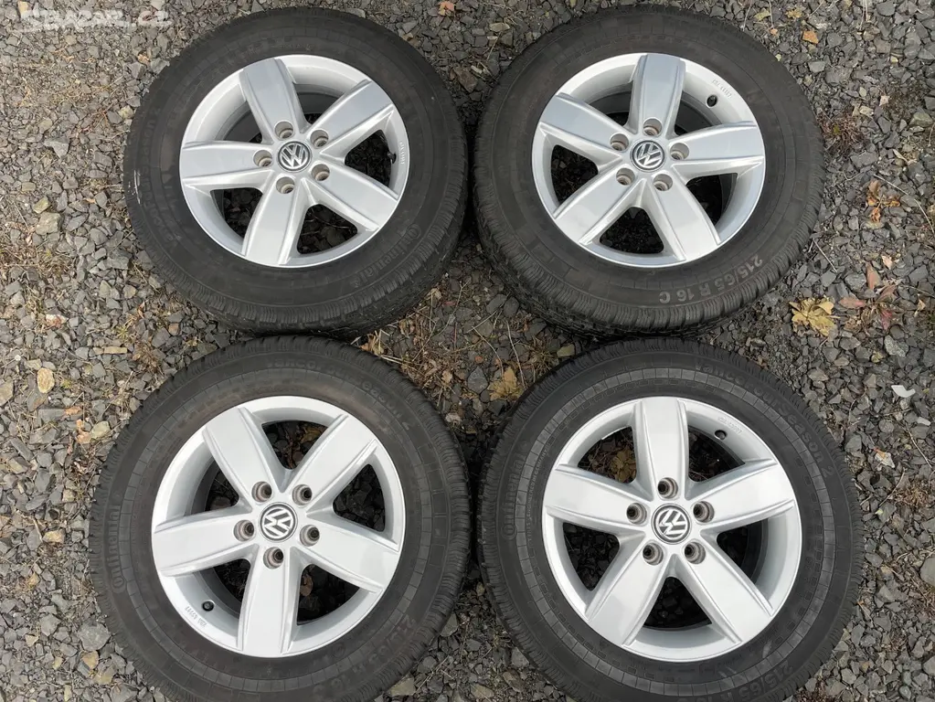 Alu Kola sada s pneu VW T6, Transporter, Multivan - Teplice - Bazar ...