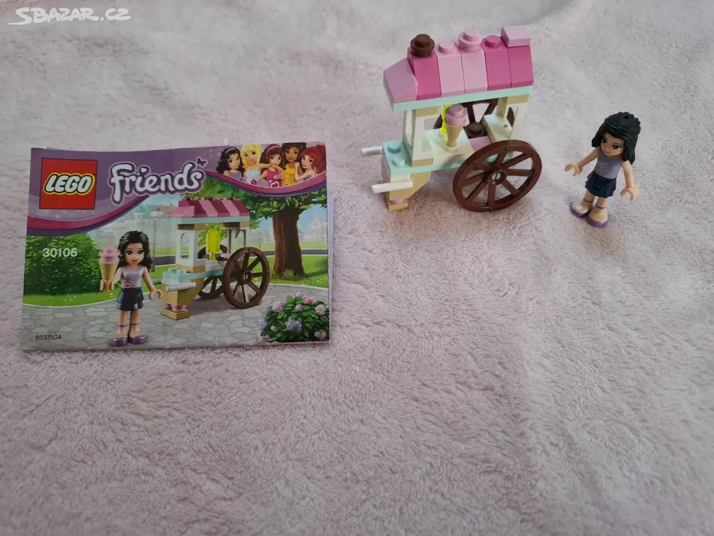 Lego Friends 30106 - Zmrzlinový stánek - Praha - Bazar - Sbazar.cz