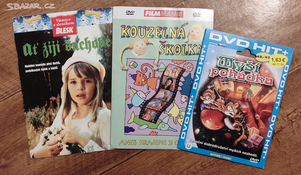 Sada DVD pohádky - Praha, Klánovice - Bazar - Sbazar.cz