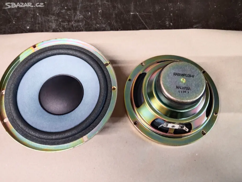 Reproduktory basove 80W a vyskove Pioneer - Rakovník - Bazar - Sbazar.cz