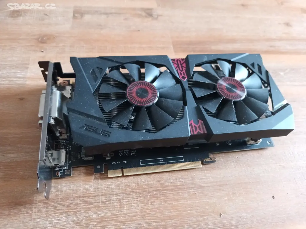 Grafická karta ASUS STRIX-GTX950-DC2OC-2GD5-GAMING - Praha - Bazar ...