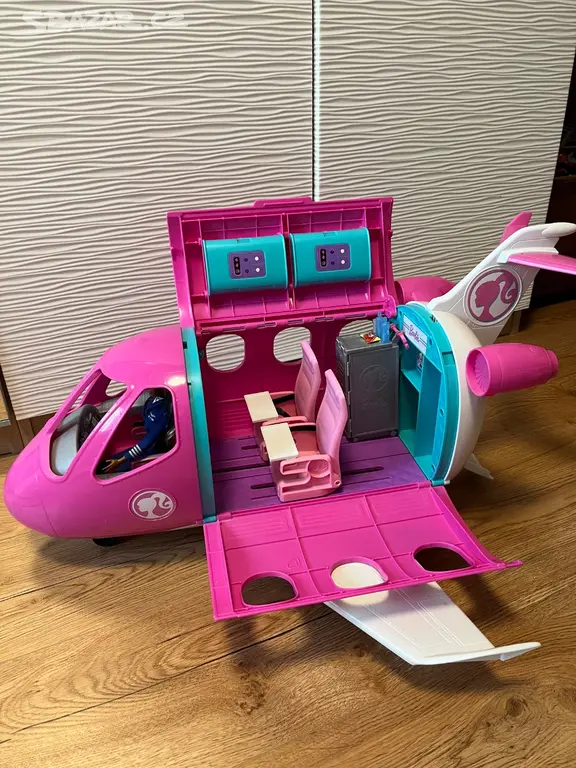 Barbie letadlo s pilotkou - Beroun - Bazar - Sbazar.cz