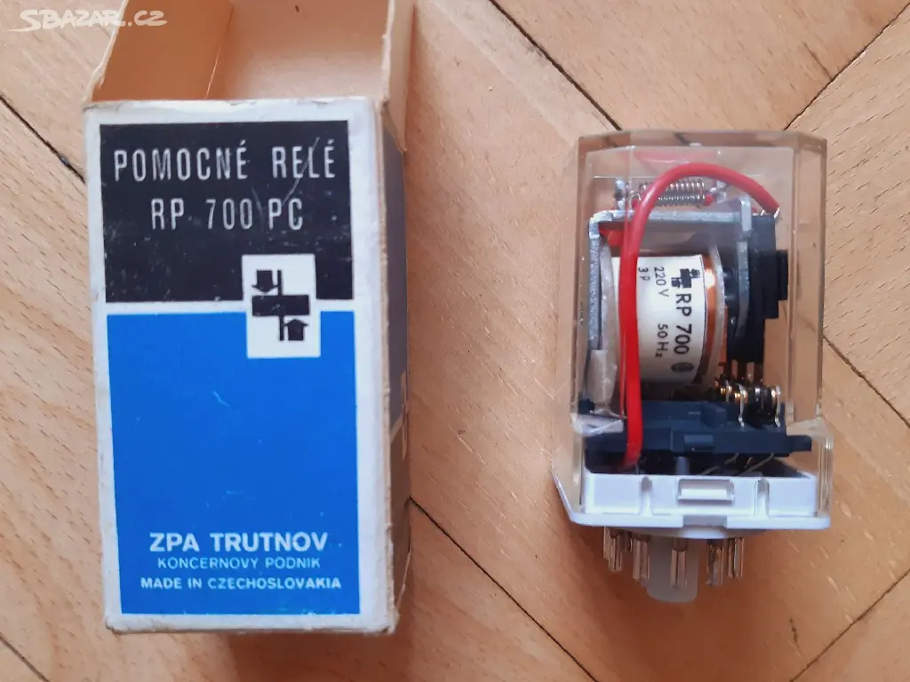 Pomocné relé RP 700 PC - Šumperk - Bazar - Sbazar.cz