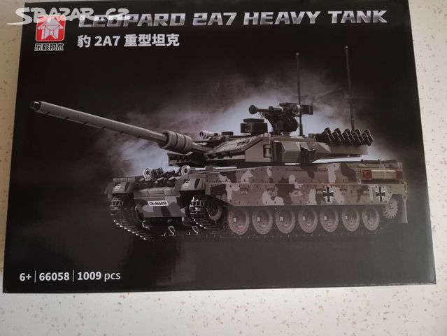 Stavebnice tank Leopard 2A7, kompatibilní s LEGO - Brno - Bazar - Sbazar.cz