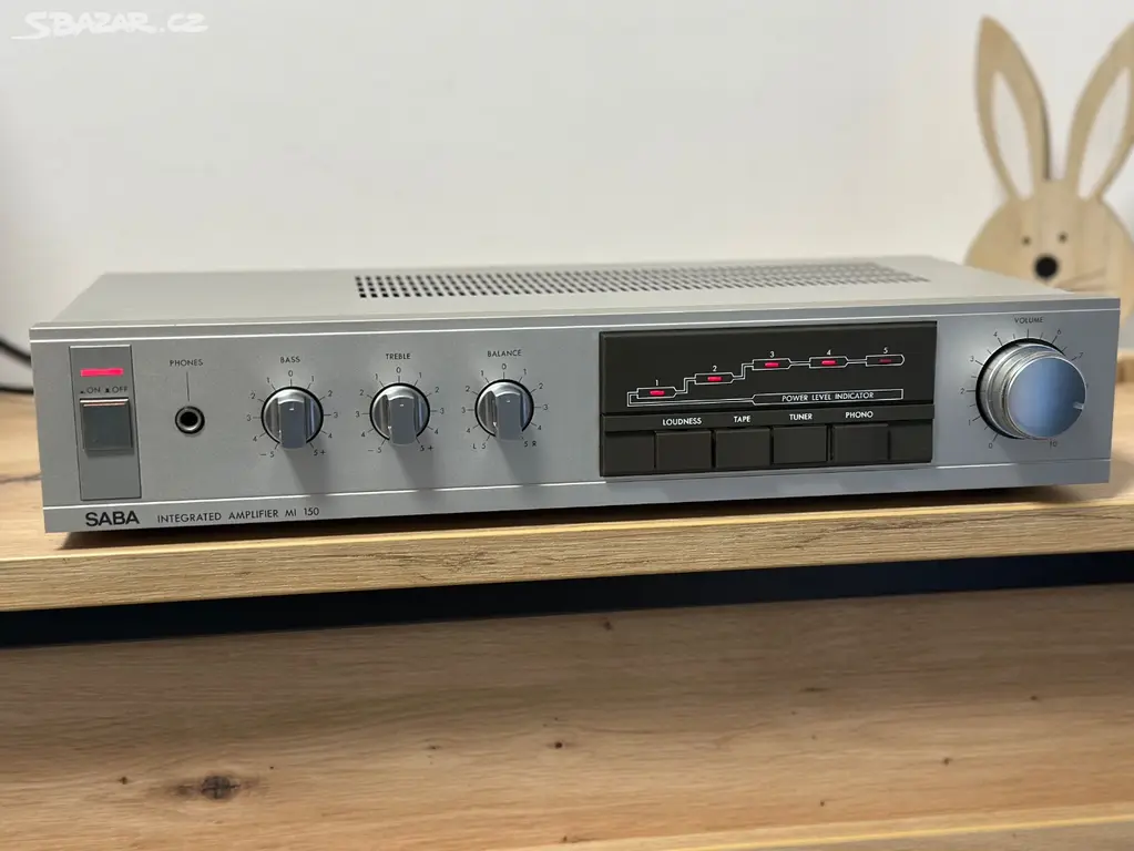 SABA MI 150 LEVNÝ STEREO ZESILOVAČ !! - Broumov - Bazar - Sbazar.cz