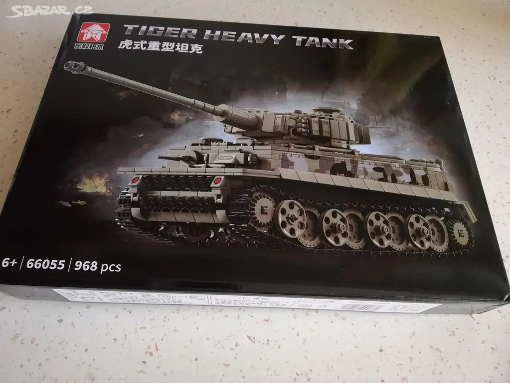 Stavebnice tank Tiger, kompatibilní s LEGO - Brno - Bazar - Sbazar.cz