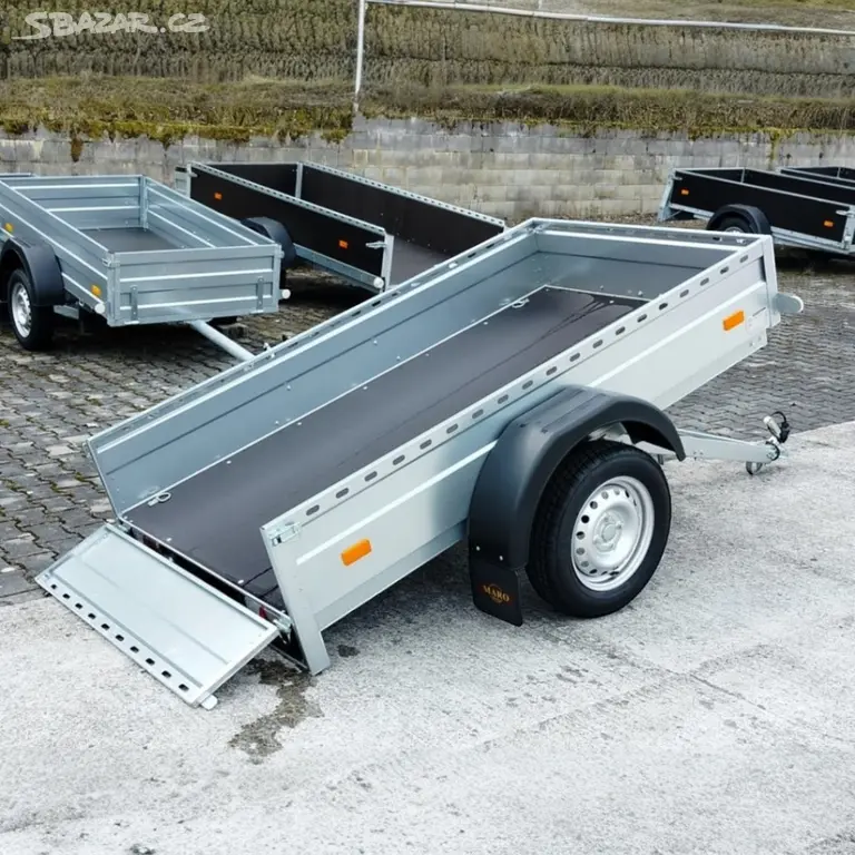 Nový přívěsný vozík sklopný 2,06m x1,11m ,DPH - Kralovice - Bazar ...