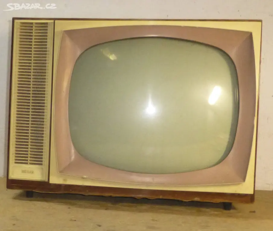 Dřevěná elektronková televize TESLA Pallas - Praha, Záběhlice - Bazar ...