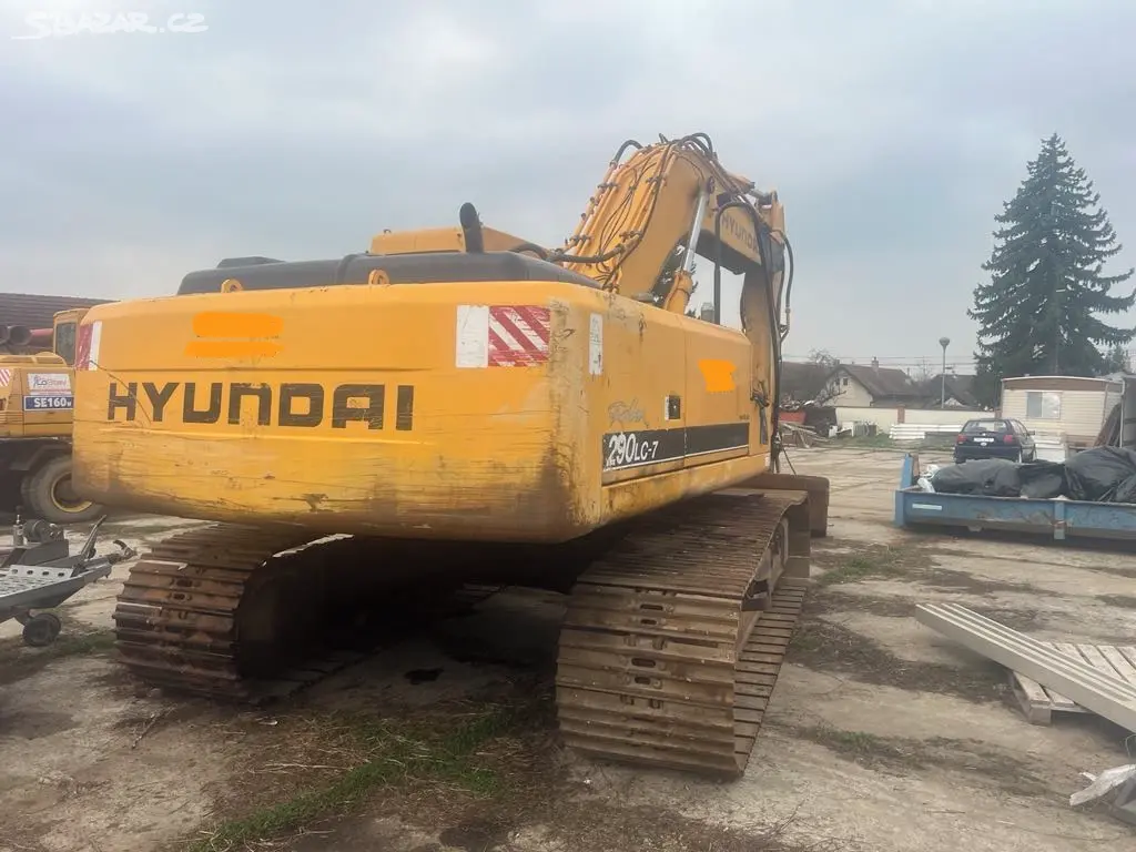 Pásový bagr Hyundai - Nymburk - Bazar - Sbazar.cz