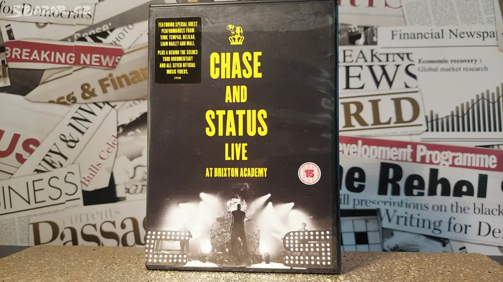 Chase & Status - Live From Brixton Academy na DVD - Ostrava, Vítkovice ...