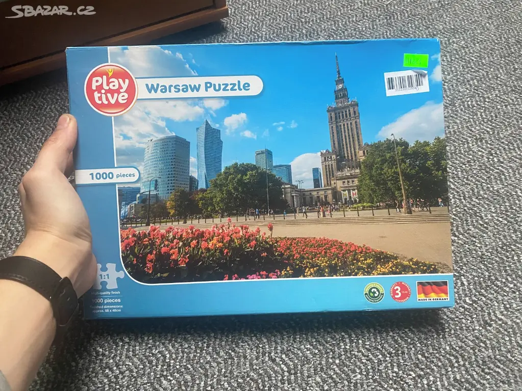 Puzzle Varšava 1000 dílků - Plánice - Bazar - Sbazar.cz