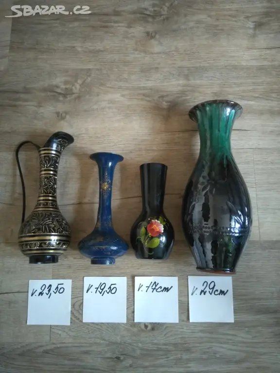 Amfora, vázičky, váza / vše za 150,- - Velký Osek - Bazar - Sbazar.cz