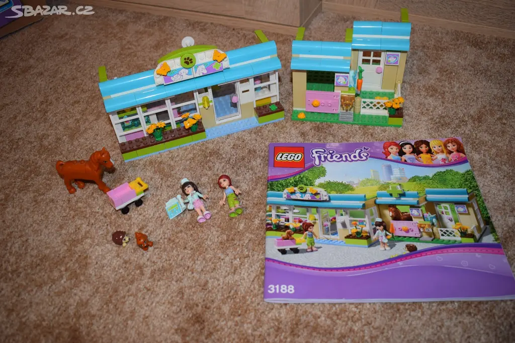 Lego friends 3188 Veterinární klinika v Heartlake - Štramberk - Bazar ...