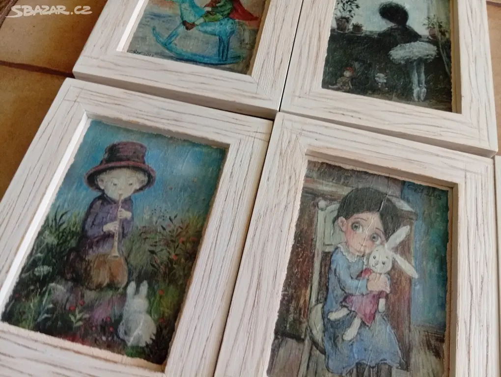 Nabízím: nové romantické obrázky, 100% ruční práce - Praha 1 - Bazar ...