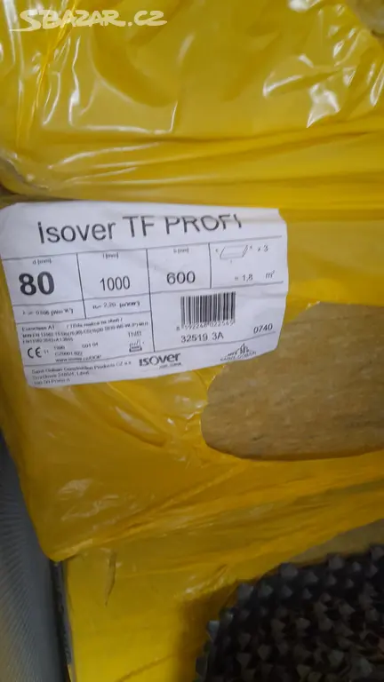 Fasádní zateplovací vata TF profi 80mm - Nová Ves - Bazar - Sbazar.cz