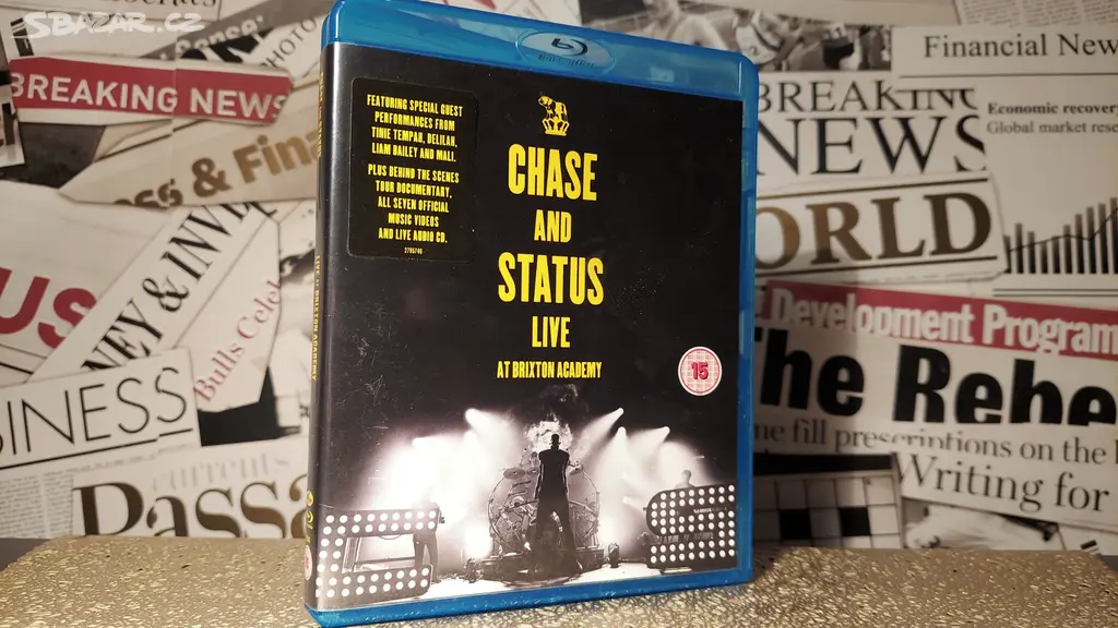 Chase & Status - Live Brixton Academy CD + Blu-ray - Ostrava, Vítkovice ...