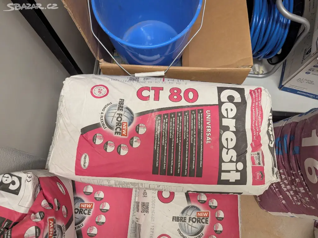 7x 25kg Ceresit CT 80 lepidlo na KZS - Praha, Malešice - Bazar - Sbazar.cz
