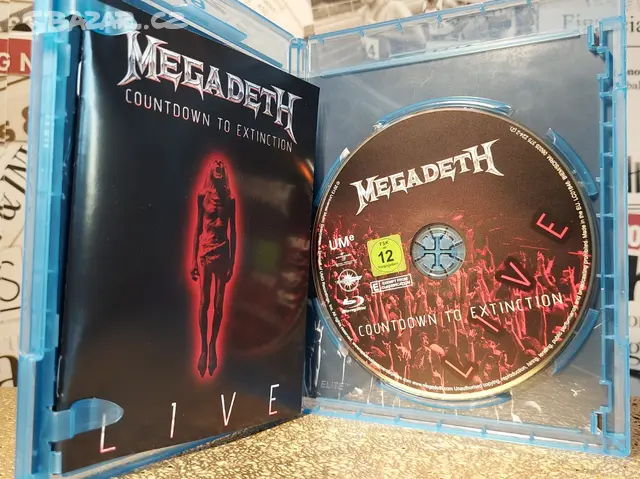 Megadeth - Countdown To Extinction Live na Blu-ray - Ostrava, Vítkovice - Bazar - Sbazar.cz